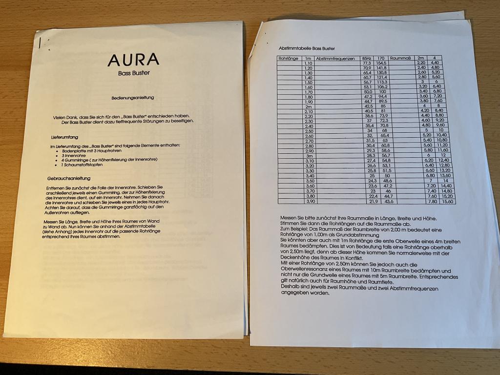 Aura AURA BASS BUSTER (1016553100) | Gebrauchtgerät | Zubehör | Angebot auf audio-markt.de