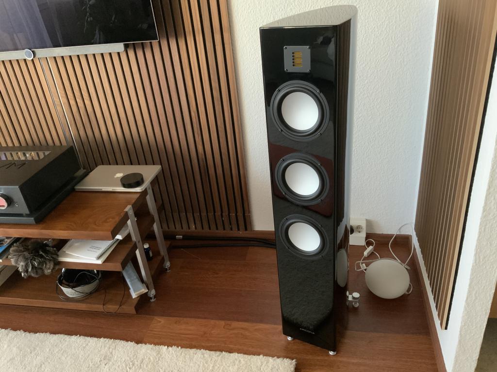 Gauder Akustik Arcona 100 Hochglanz schwarz (1067433772 ...