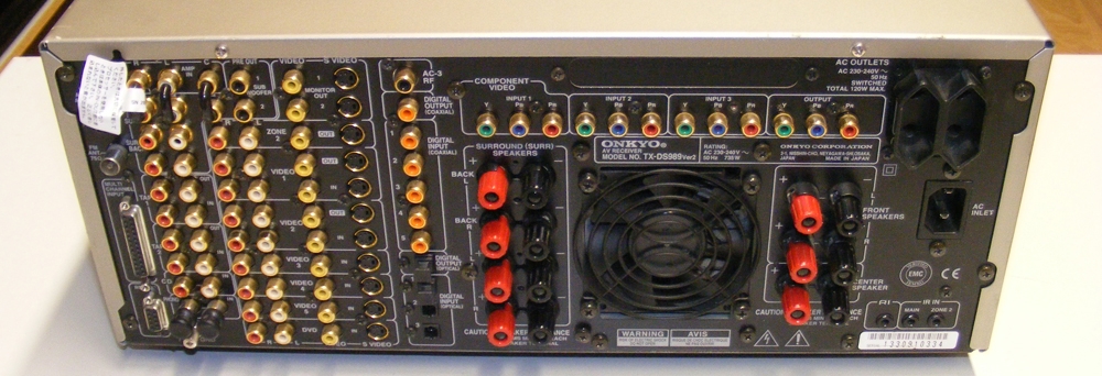 Onkyo TX-DS989 Silber (1103260436) | Gebrauchtgerät | Verstärker (incl ...