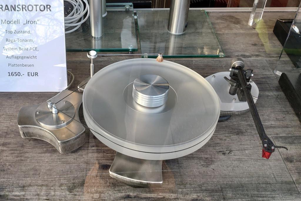 Transrotor IRON (1104023765) | Gebrauchtgerät | Plattenspieler komplett ...