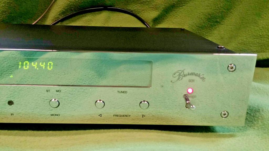 Burmester 931 Analogtuner mit RDS (111433836) | Gebrauchtgerät | UKW ...