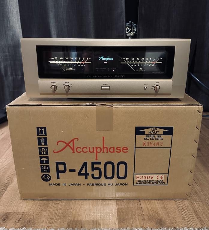 Accuphase P-4500 (1170429305) | Gebrauchtgerät | Transistor-Endverstärker | Angebot auf audio ...