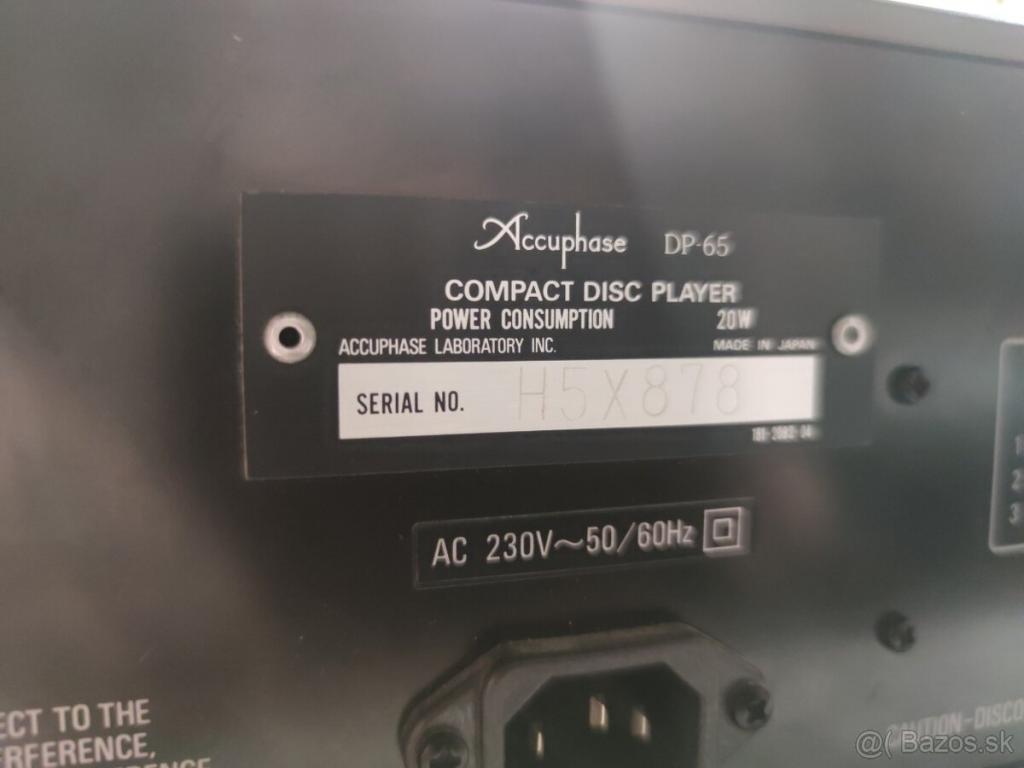 Accuphase Accuphase DP65 CD player, TOP condition, origin packing (1336896499) | Second-hand ...