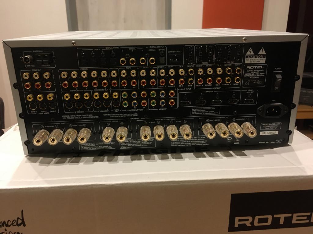 Rotel RSX 1560 (1396941228) | Gebrauchtgerät | Surr.-Vollverstärker ...