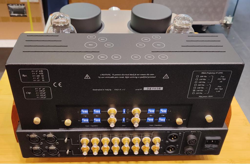 Unison Research Reference Pre - 300B tube line + phono preamp ...