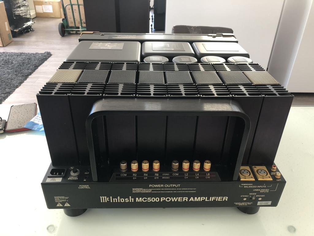 McIntosh MC500 (149974104) | Gebrauchtgerät | Transistor-Vollverstärker ...