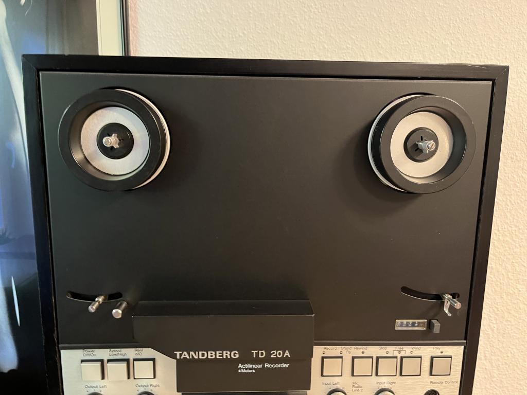 Tandberg TD 20 A inkl. 1 Tonband auf Metallspulen 26,5 cm plus 1 ...