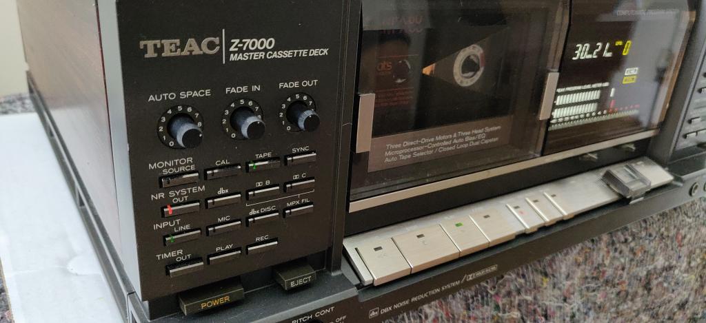 Teac Z7000 Three Heads Audiophile Cassette Deck Ultimate (1795843168) | Second-hand device ...