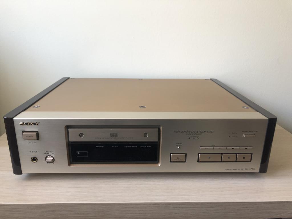 Sony CDP-X77ES Champagner (1856854674) | Gebrauchtgerät | CD Player ...