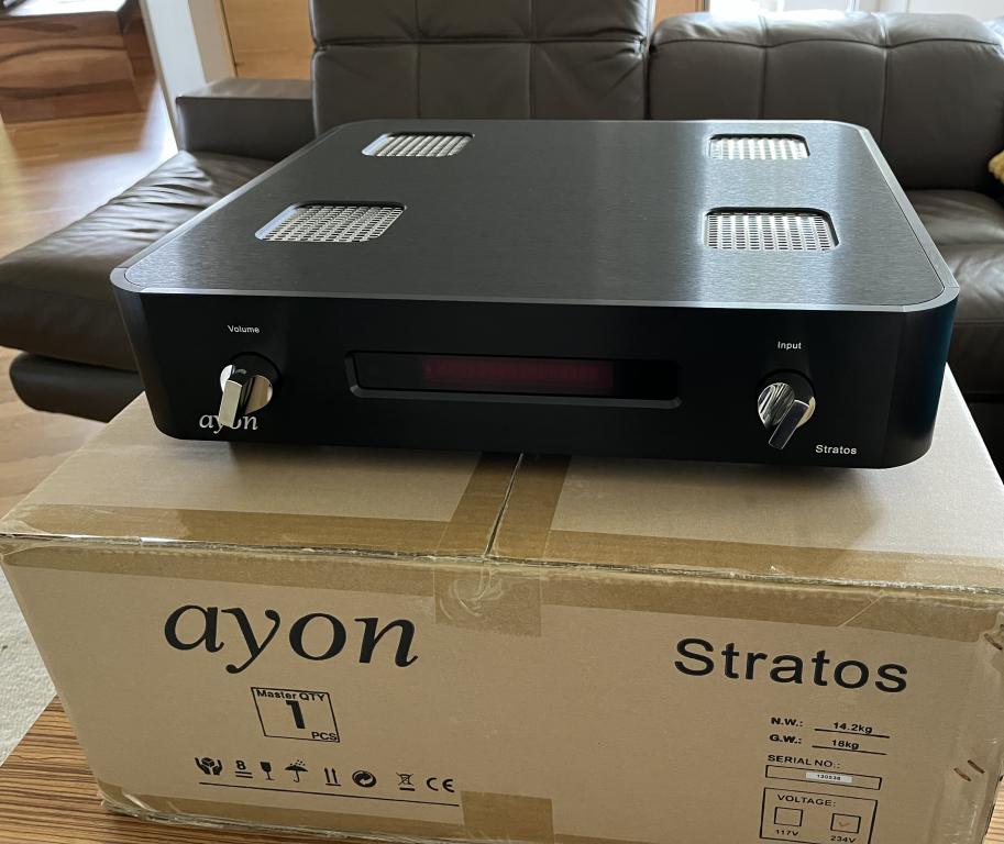 Ayon Audio Ayon Stratos DAC mit Vorstufe (1895383093) | Gebrauchtgerät ...
