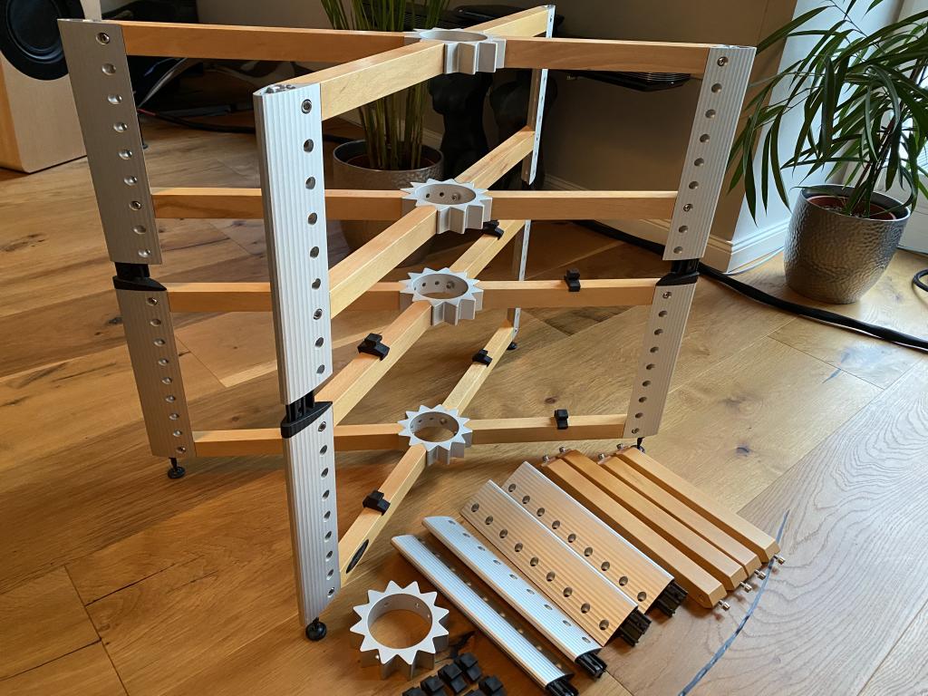 Finite Elemente Finite Elemente Rack Spider 5 Ebenen auf 3 Säulen ...