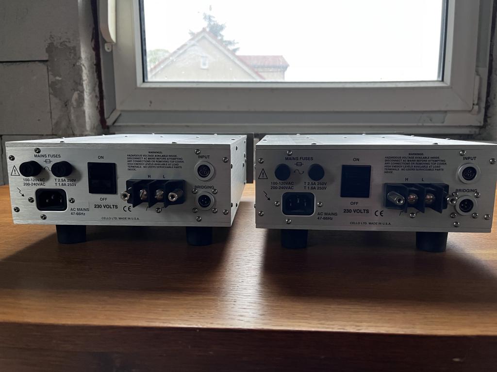 Cello Encore 50 Power Amplifier Mono Blocs (pair) (1943575055) | Second ...