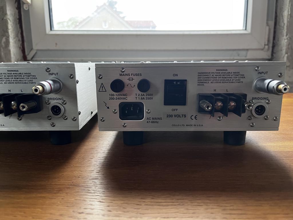 Cello Encore 50 Power Amplifier Mono Blocs (pair) (1943575055) | Second ...