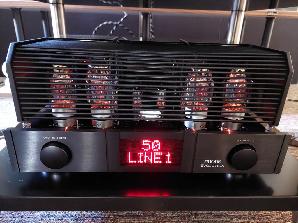 Triode Corp. Japan TRIODE EVOLUTION TUBE INTEGRATED AMPLIFIER, AB push-pull integrated amplifier ...