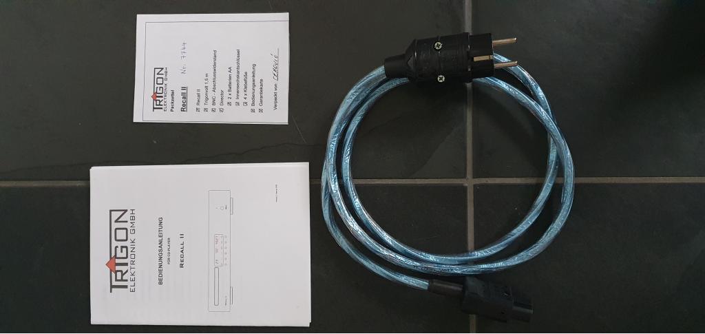 Trigon ### Trigon Recall II - CD-Player mit Netzkabel Volt ...