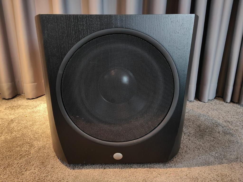 LINN Linn Klimax 345 High End Aktivsubwoofer in Esche schwarz ...