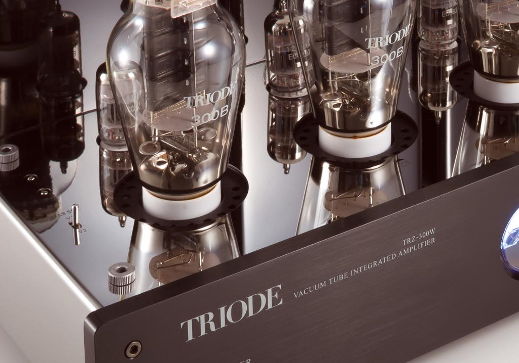 Triode Corp. Japan TRZ-300W TUBE AMPLIFIER. 300B class A parallel single ended integrated ...