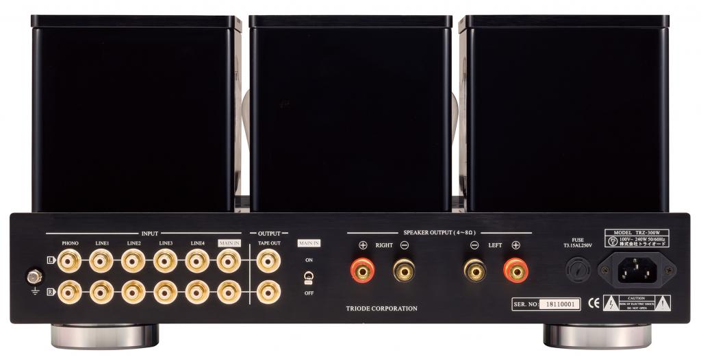 Triode Corp. Japan TRZ-300W TUBE AMPLIFIER. 300B class A parallel ...
