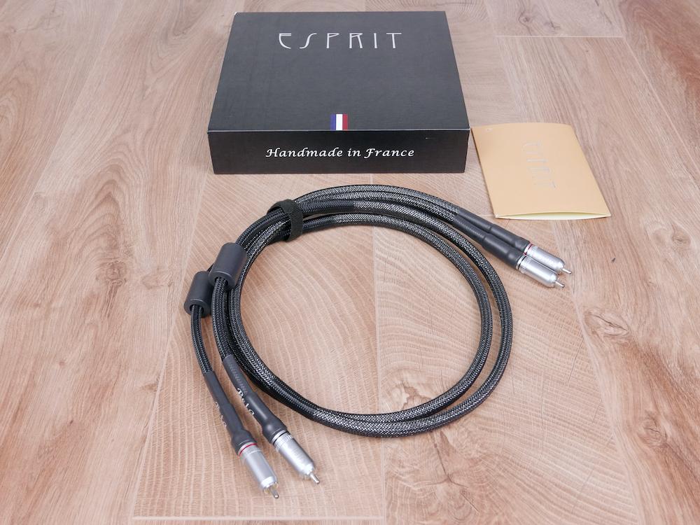 Esprit Cables Beta G8 audio interconnects RCA 1,2 metre (2379068835 ...