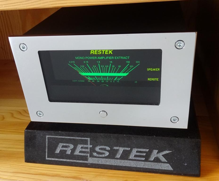 Restek 1 Paar Extract Mono-Endstufen mit Chromfront FAST NEU ...