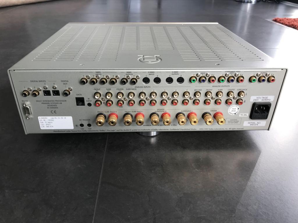 Primare PRIMARE SPA 21 High End 5.1 AV Vollverstärker Heimkino Receiver ...