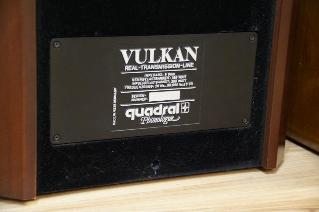 Quadral VULKAN MKII (2514802218) | Gebrauchtgerät | Standlautsprecher ...