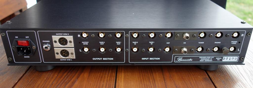 Burmester 877 Vorverstärker (2558529331) | Gebrauchtgerät | Transistor ...