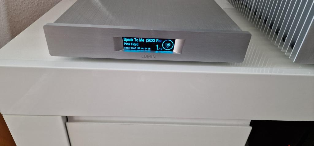 Lumin Lumin D2 Streamer mit DAC in Silber (2560795408) | Second-hand device | Streaming ...