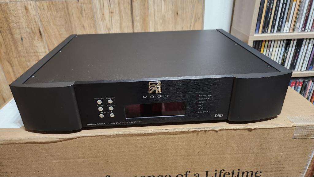 SimAudio Moon 380D DAC DSD Streamer (2626489169) | Second-hand device ...
