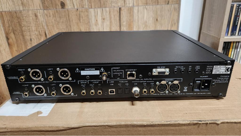 SimAudio Moon 380D DAC DSD Streamer (2626489169) | Second-hand device ...