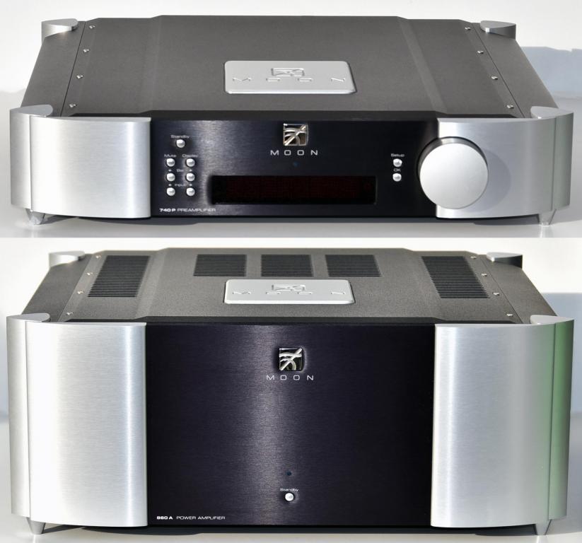 Moon 740 P + Moon 860 A – High End Vor- und Endverstärker – klanglich ...