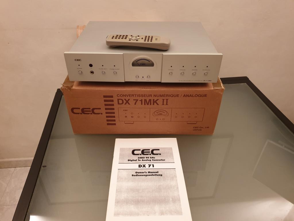 C.E.C. C.E.C. pre DAC 24 bit DX 71 MK II (2707939189) | Gebrauchtgerät | D/A Wandler | Angebot ...
