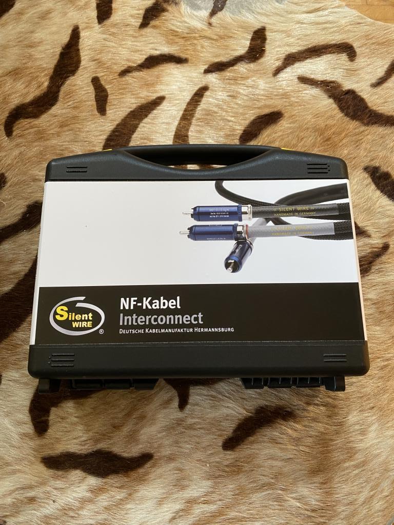 Silent Wire NF 38 AG WBT OVP Referenz Cinch Analog NF Kabel NP 1970 ...