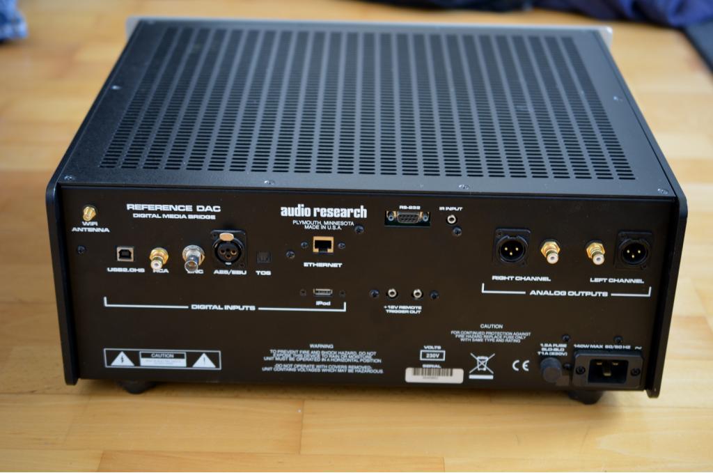 Audio Research Audio Research Reference DAC - Digital Media Bridge ...