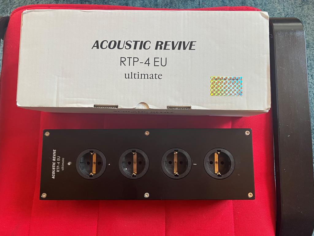 Acoustic Revive RTP-4 /EU Ultimate Netzleiste / Power Conditioner ...