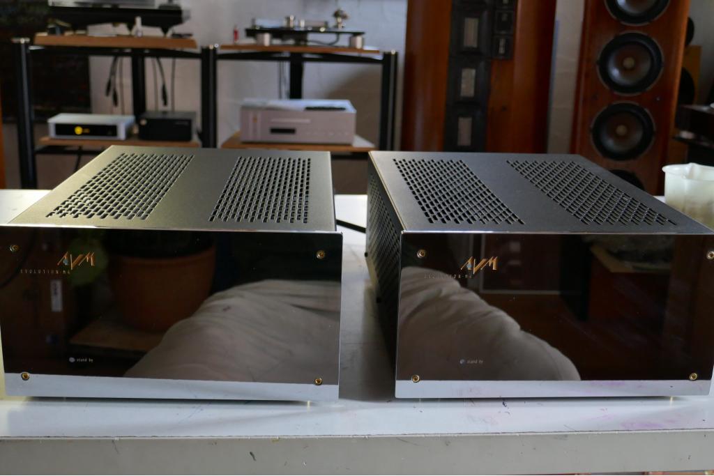 AVM AVM EVOLUTION M 4 - Monoblöcke chrom ( Generalüberholt bei AVM ...