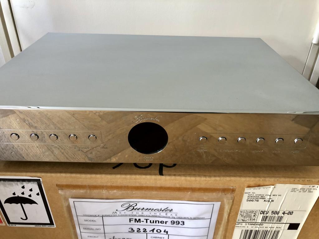 Burmester Tuner 993 Rondo (294010079) | Gebrauchtgerät | UKW Tuner ...