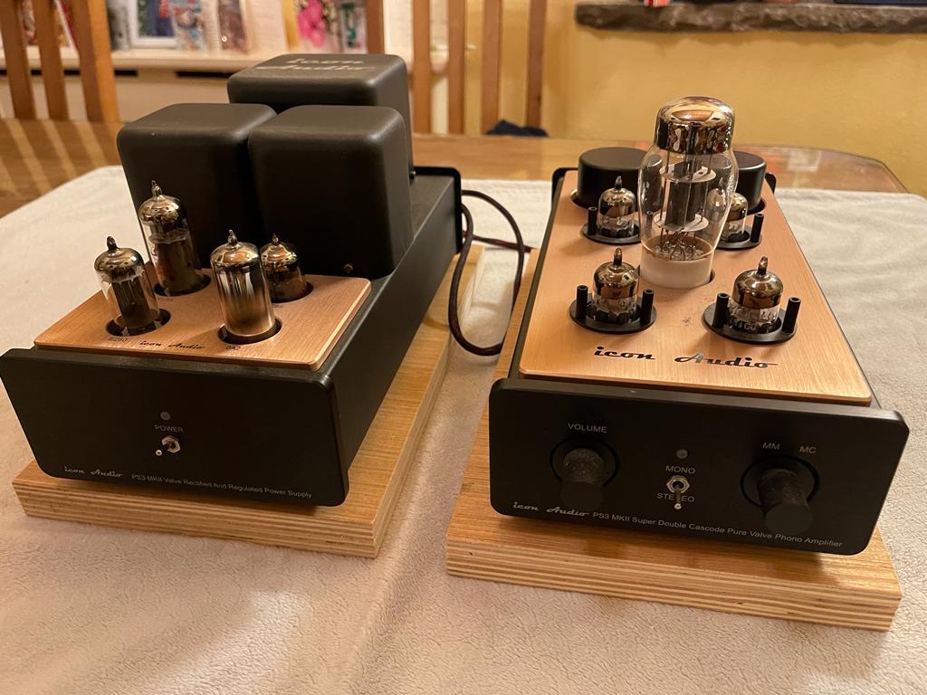 icon Audio PS3 MkII pure valve Phono Pre-Amplifier - PS3 MkII ...