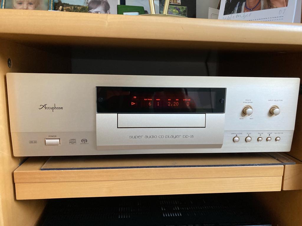 Accuphase Accuphase DP 78 -- V E R K A U F T -- (3124147240) | Gebrauchtgerät | CD Player ...