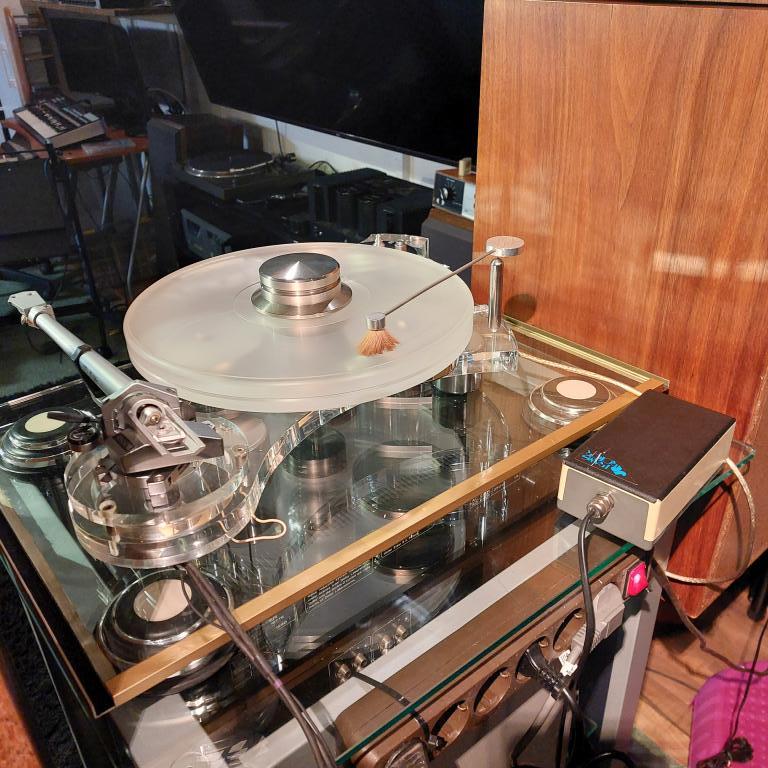 Transrotor Iron Plexi (3161227166) | Gebrauchtgerät | Plattenspieler ...