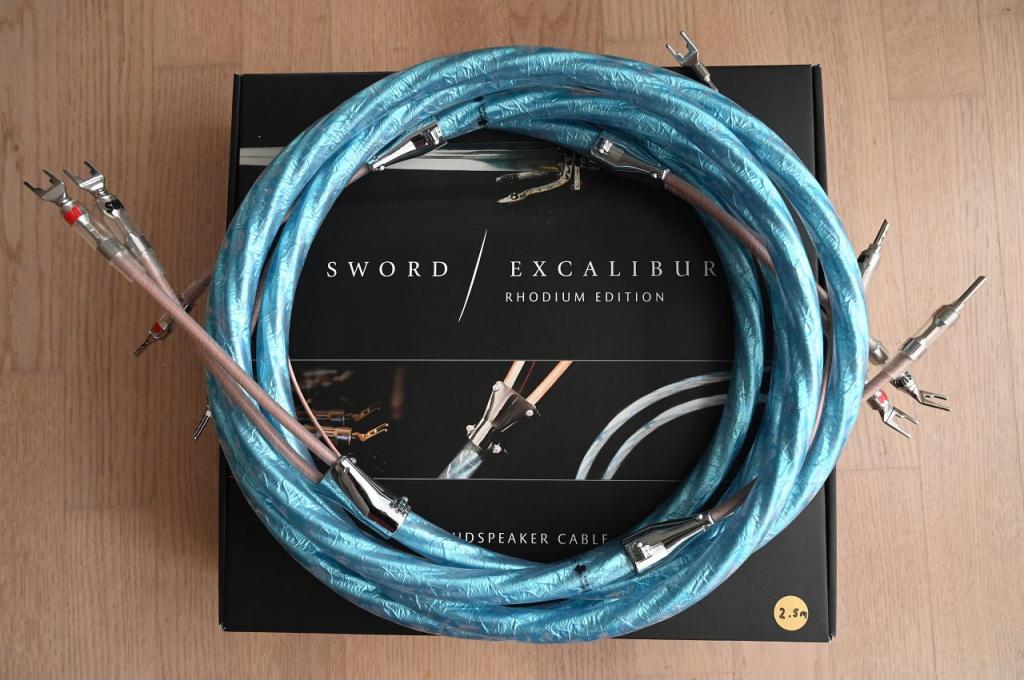Supra Cables Supra Cables Sword Excalibur Rhodium Edition 2x2,5m ...