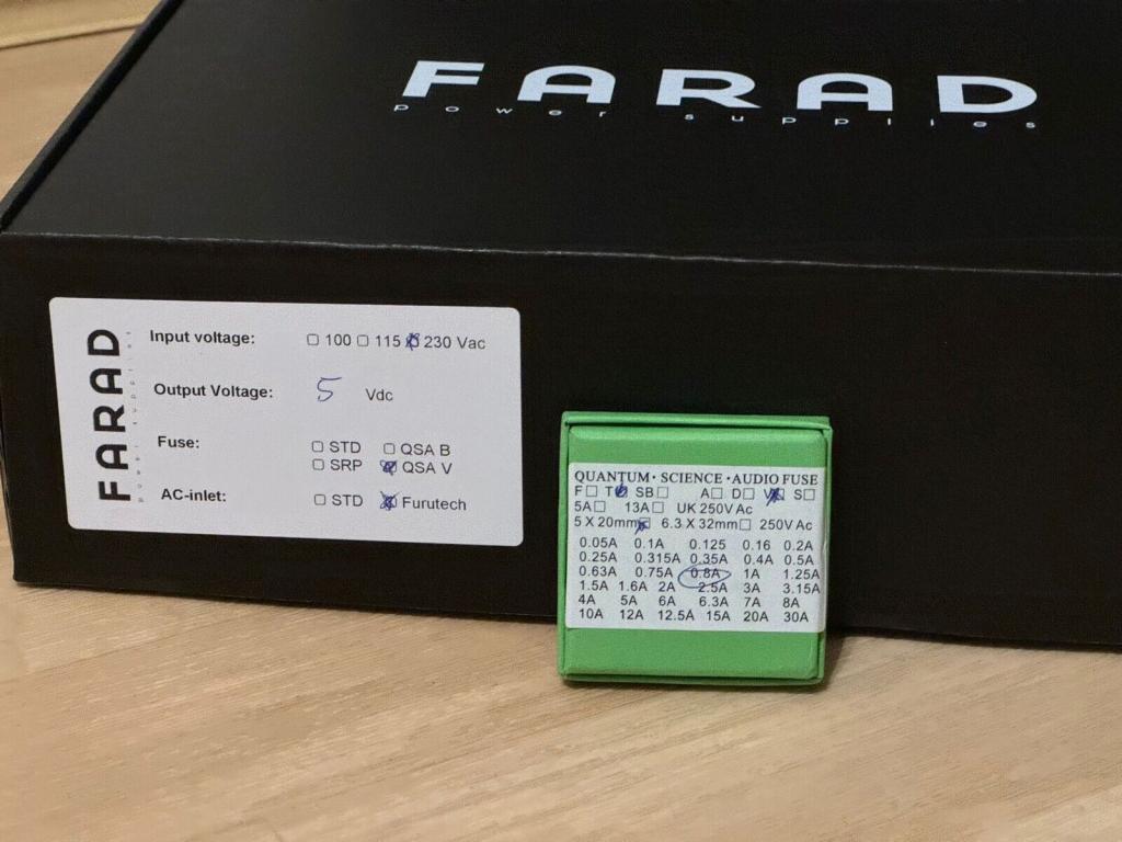 faradpowersupplies Farad Super3 Super 3 High End 5V Netzteil + USB C ...