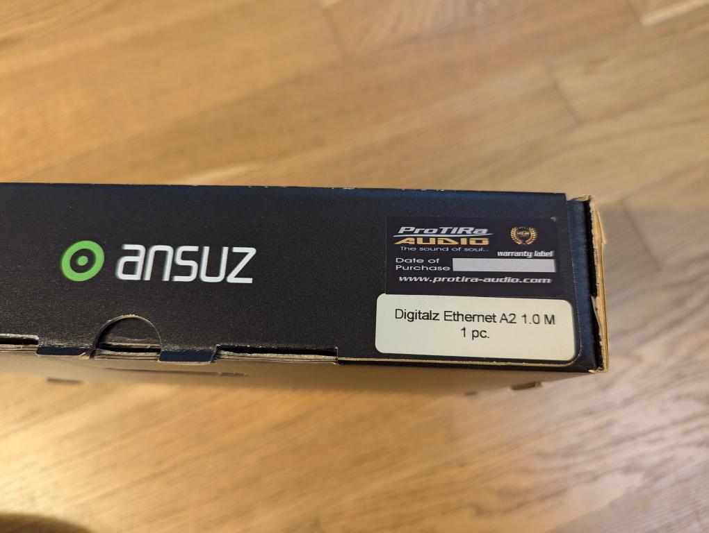 Ansuz acoustics Ansuz Powerswitch A3 + Ansuz Digitalz A2 Ethernet LAN (special price bundle ...