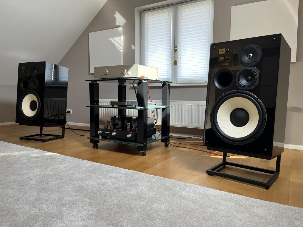 JBL Classic L100 MK2 Black Edition inkl. Ständer (3770134443 ...