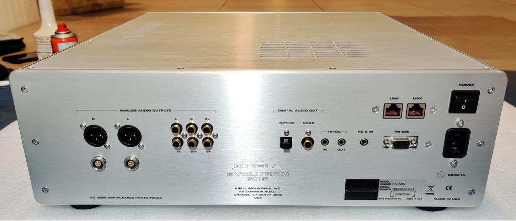 Krell Evolution 505 SACD / CD Player (385325435) | Gebrauchtgerät | SACD Player | Angebot auf ...