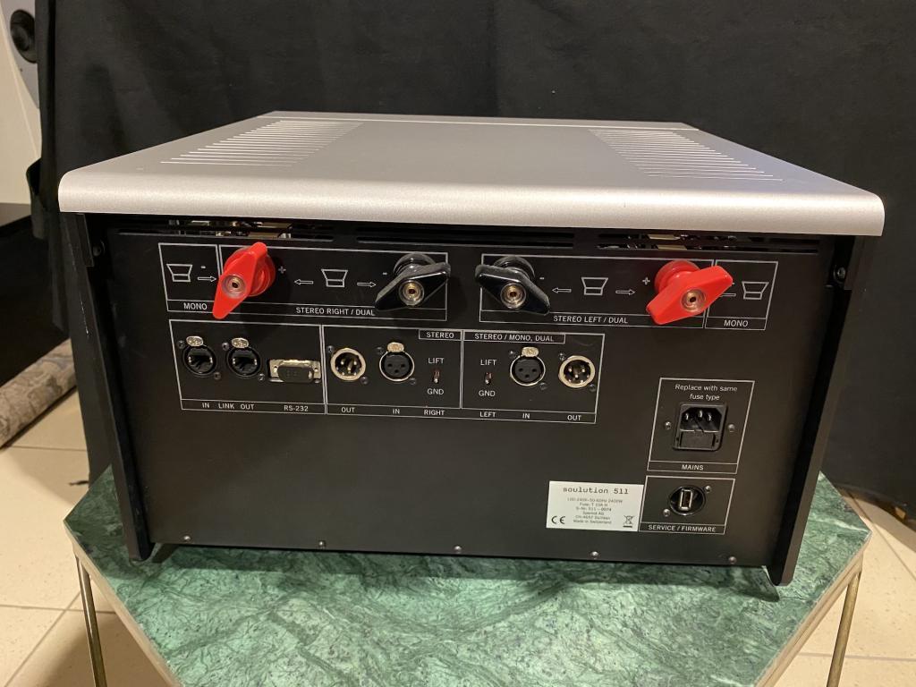 Soulution Audio 511 stereo power amplifier (two units available for ...