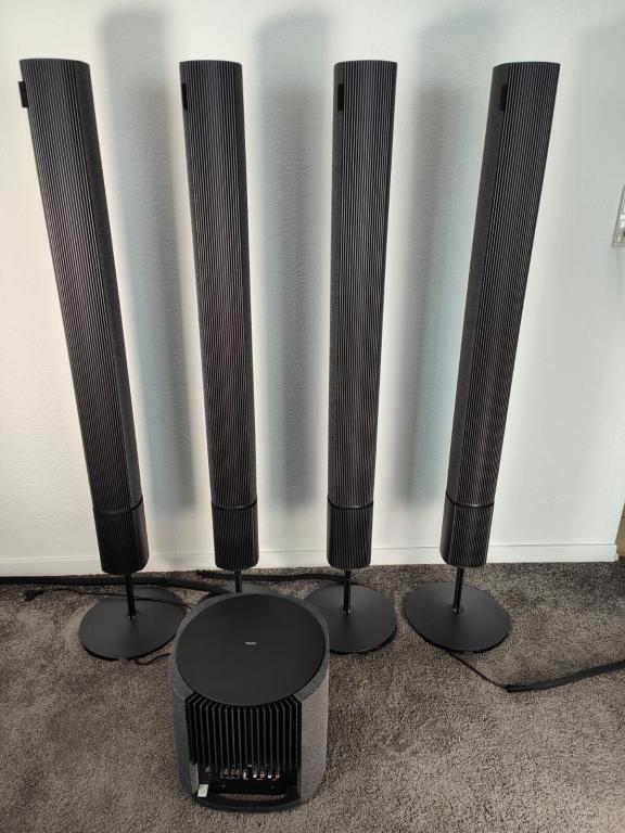 Loewe Loewe Klang 5 System 4 Standlautsprecher mit Subwoofer und Link ...