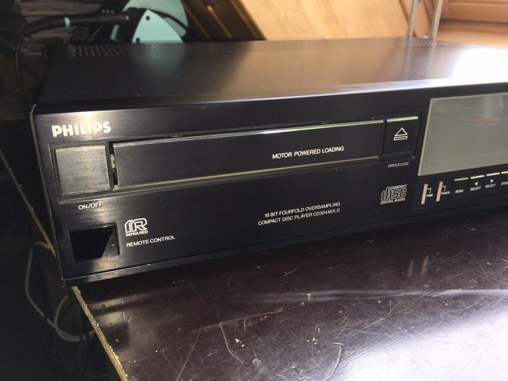 Philips ****** CD-304 MK II mit orig. Fernbedienung ****** (405869699 ...