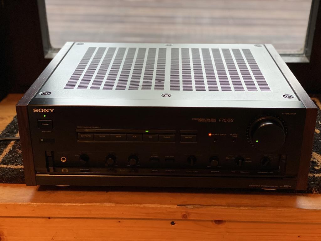 Sony TA F 707 ES 23 Kilo Bolide PHONO MM MC Vollverstärker (4075546770 ...