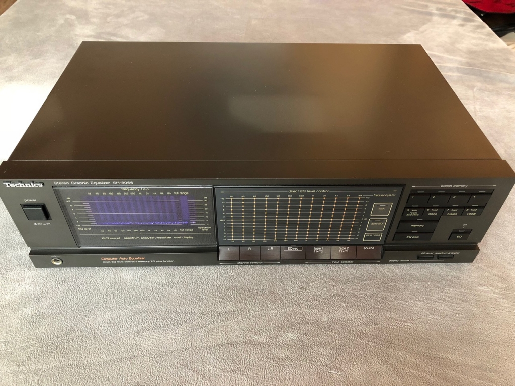 Technics Technics SH-8066 Stereo Graphic Equalizer Spectrum Analyzer ...